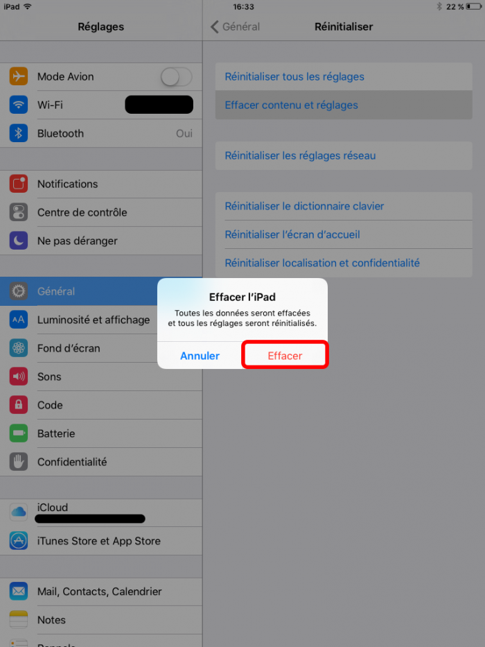 Comment réinitialiser correctement son iPhone